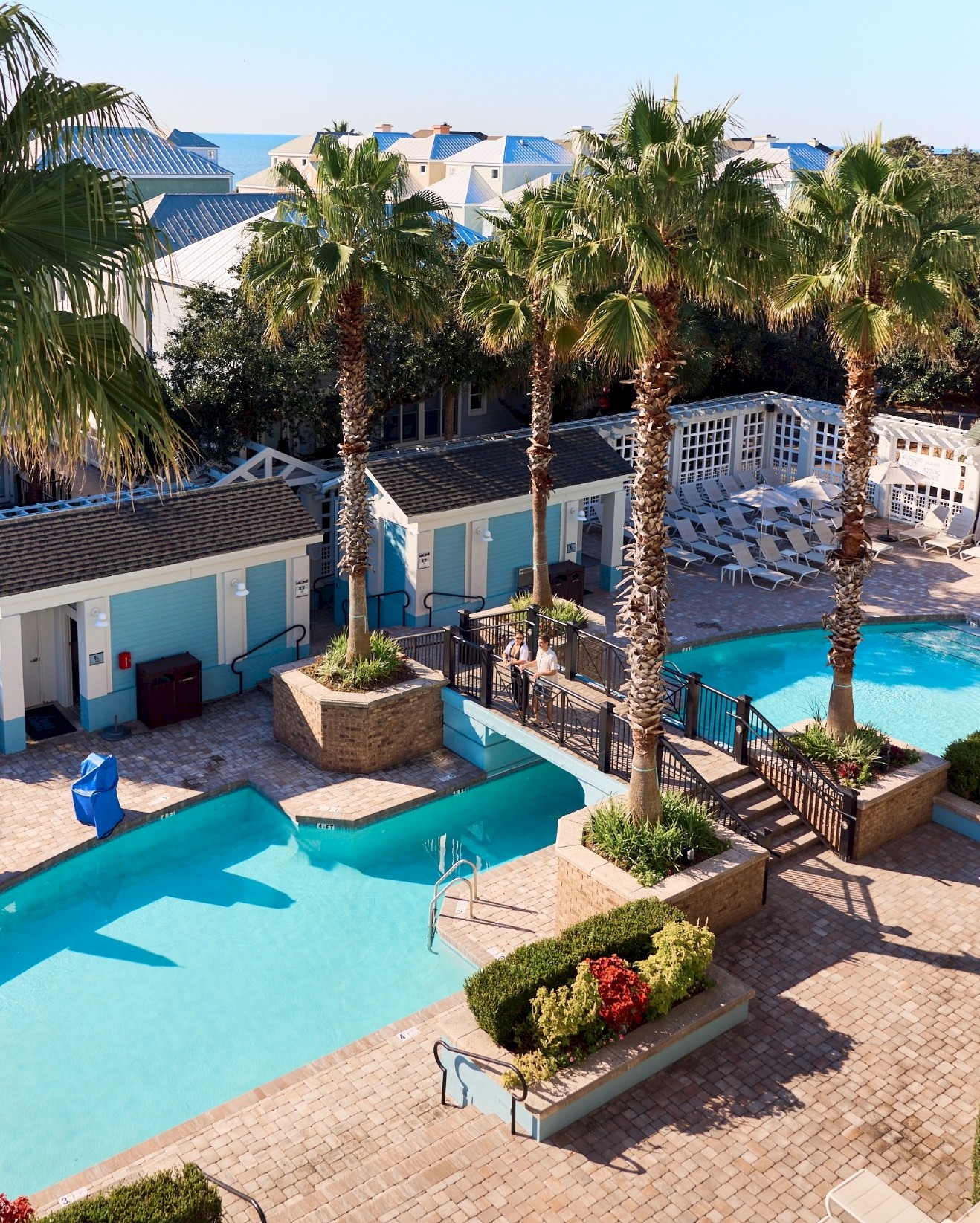 Boardwalk Inn Pool Deck Airy Poolside Venue | Wild Dunes